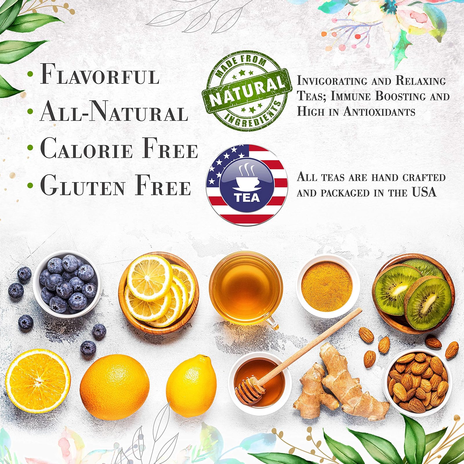 delicious blueberry cobbler tea blend