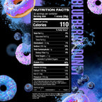 delicious blueberry donut protein powder
