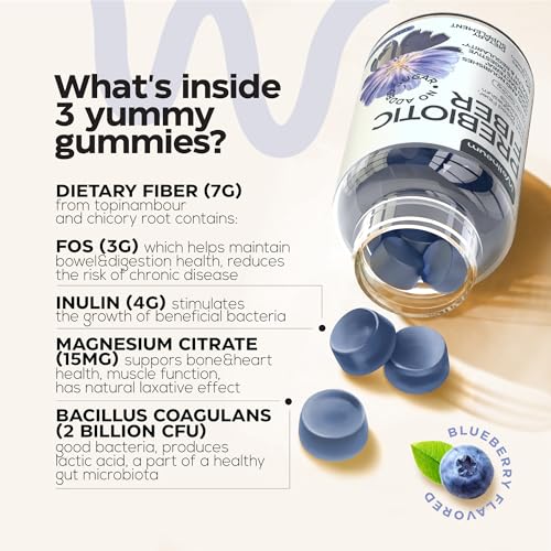 delicious blueberry flavour gummies