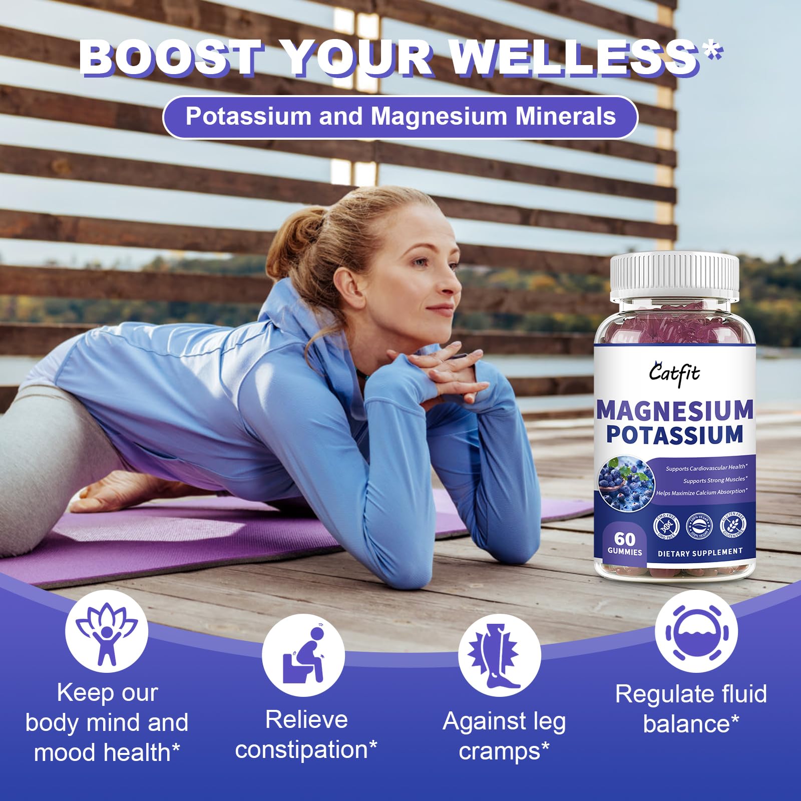 delicious blueberry flavour magnesium