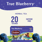delicious blueberry herbal infusion
