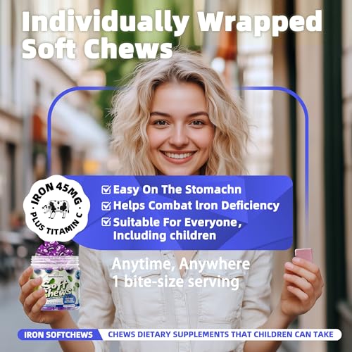delicious blueberry iron chews