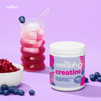 delicious blueberry pomegranate creatine