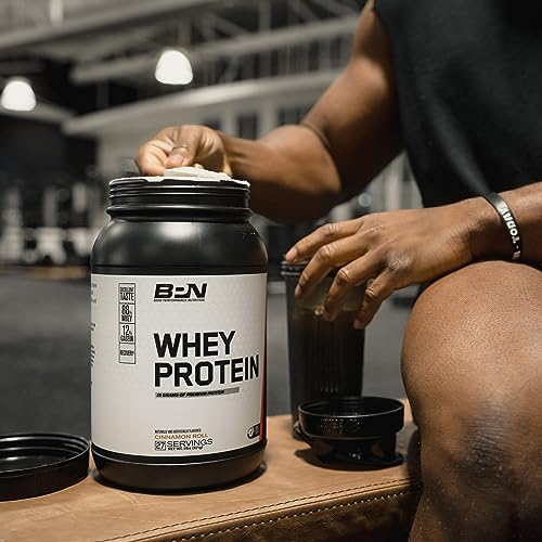 Delicious blueberry protein shake