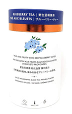 delicious blueberry tea for relaxation