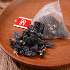 Delicious blueberry tea for wellness