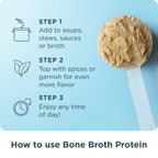 delicious bone broth protein shake