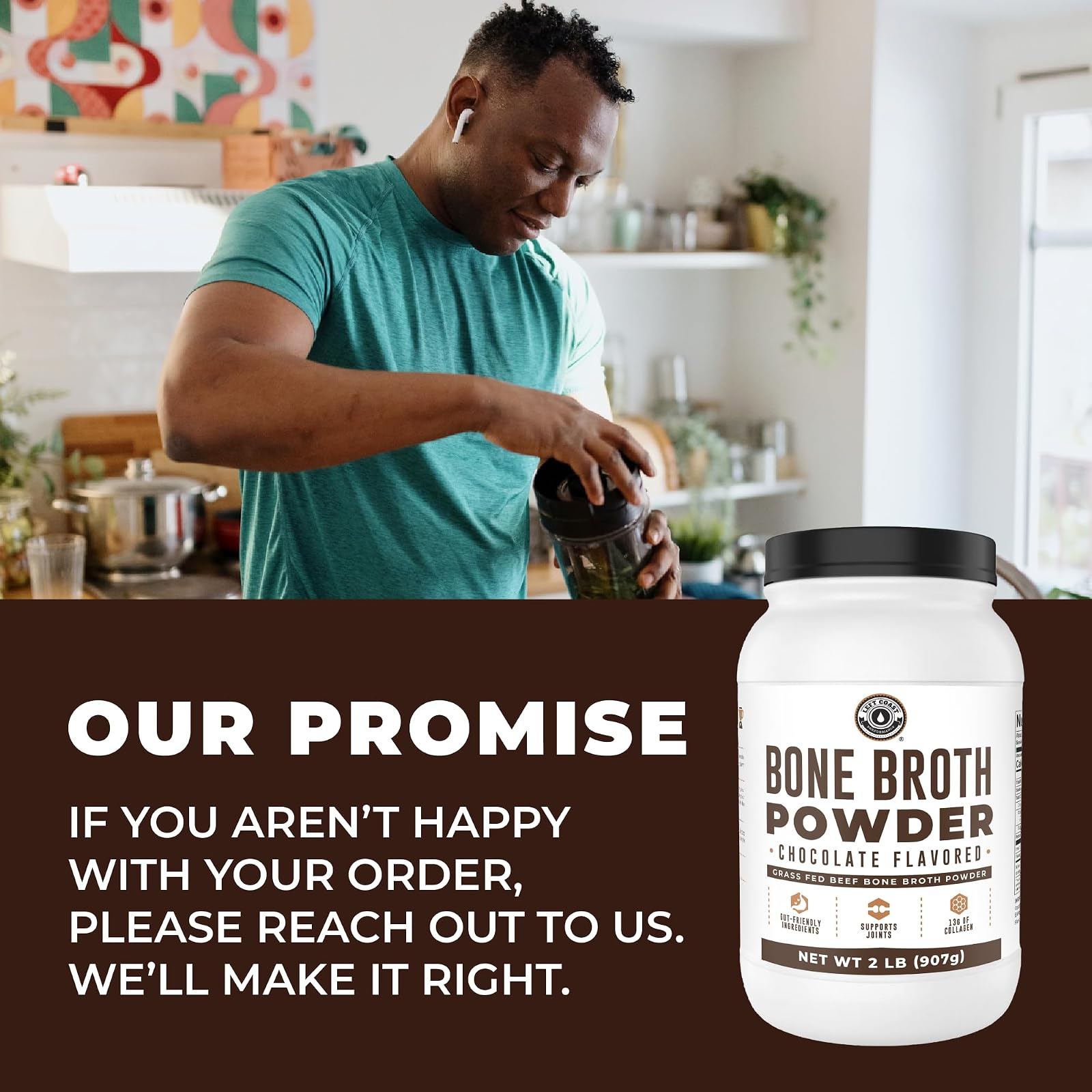 delicious bone broth protein shakes