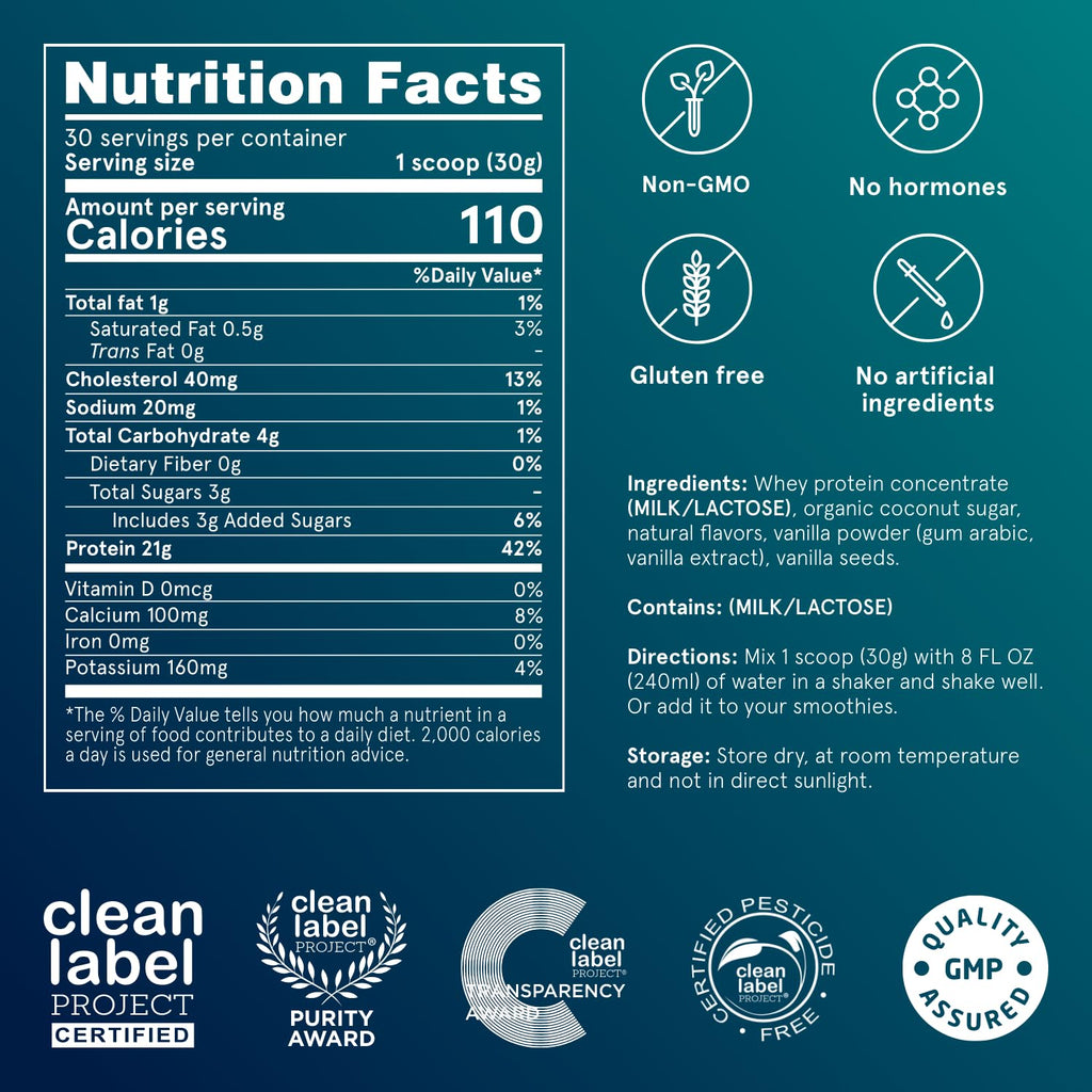 delicious bourbon vanilla protein powder