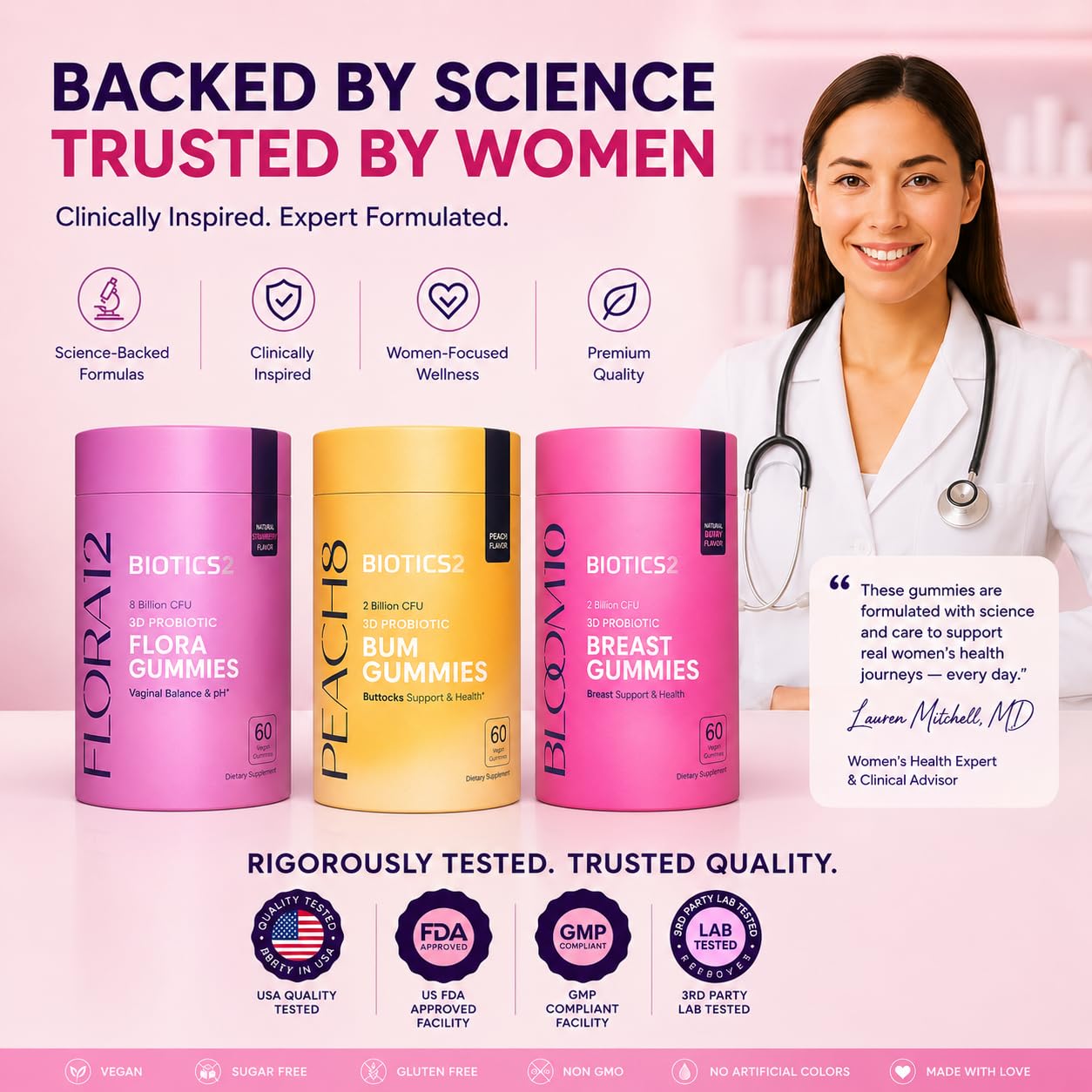 delicious breast support gummies