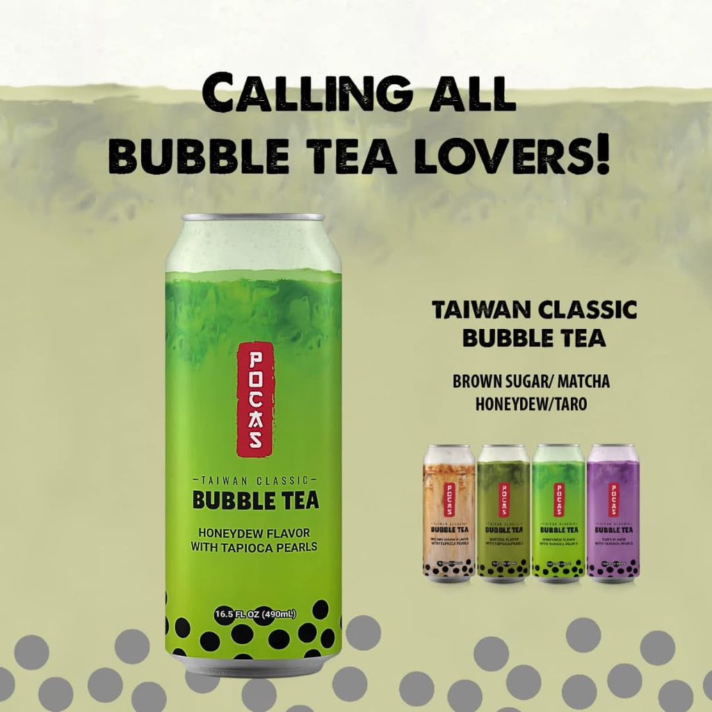 delicious bubble tea pack of 4