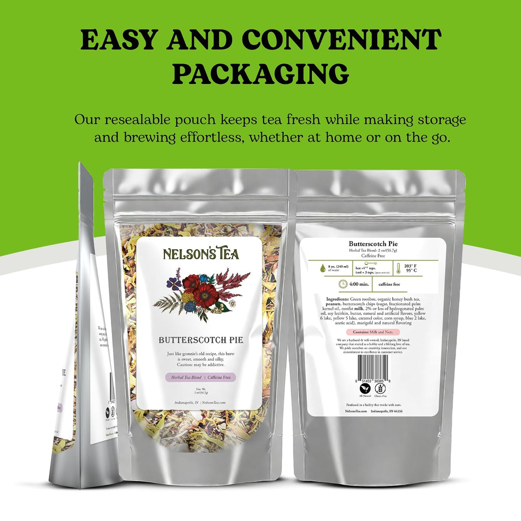 delicious butterscotch flavour infusion
