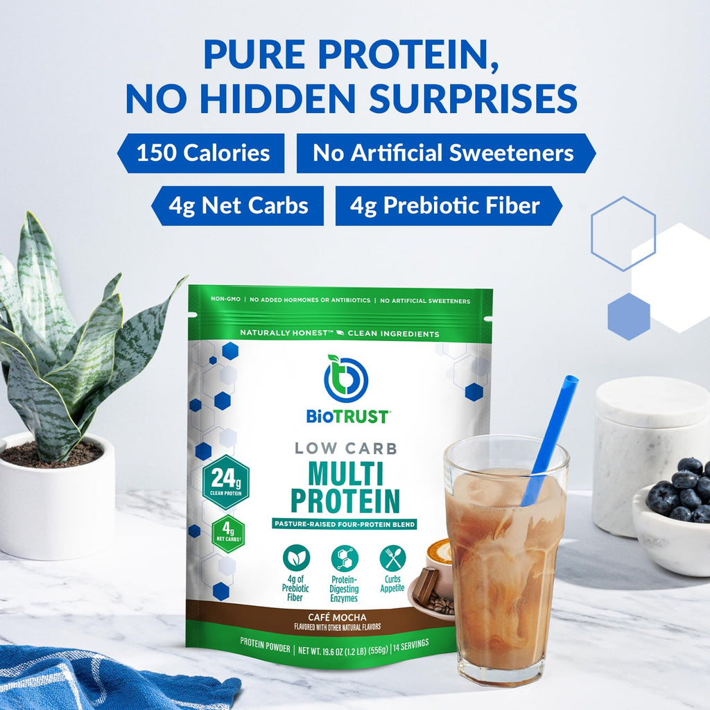 delicious cafe mocha protein shake