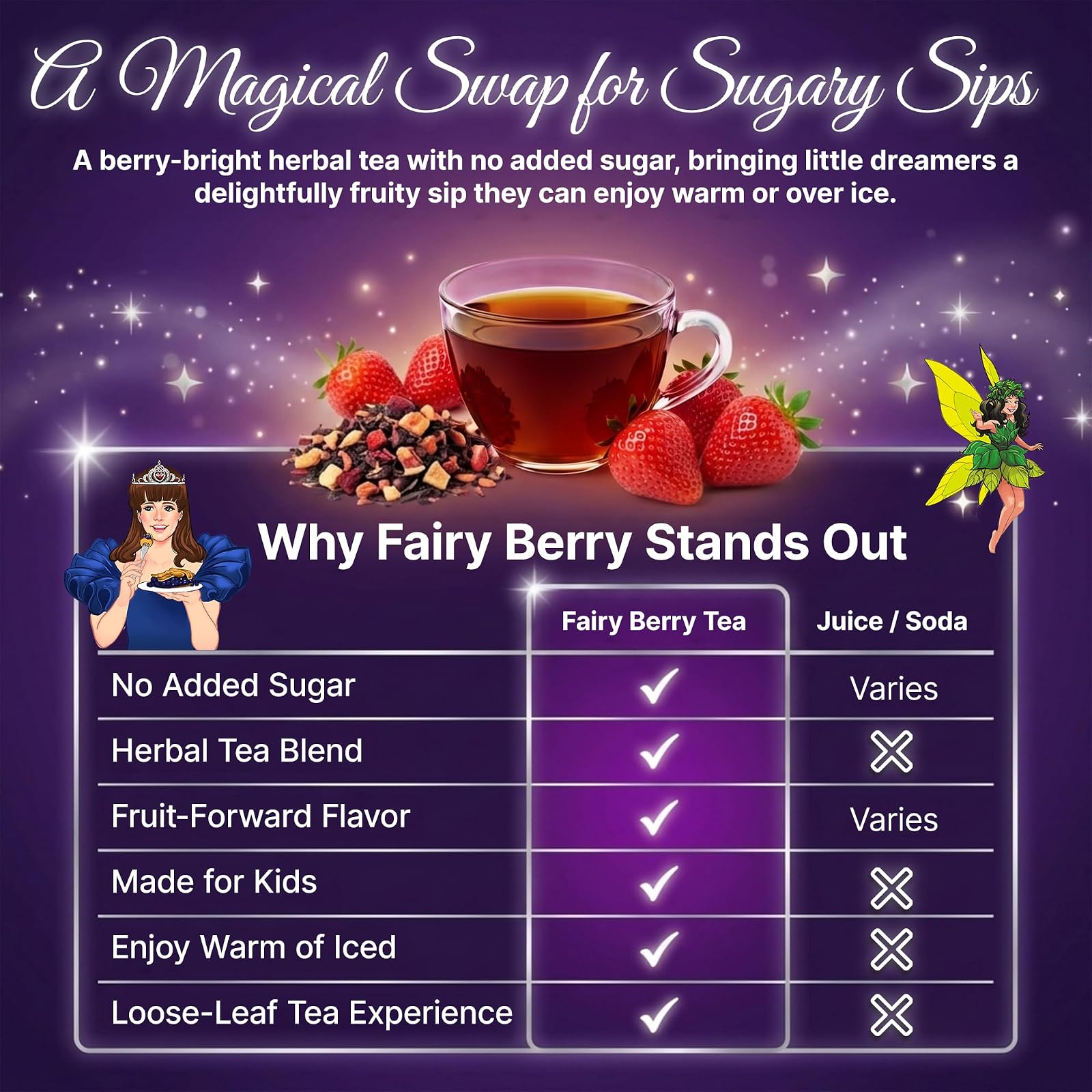 delicious caffeine free tea bags
