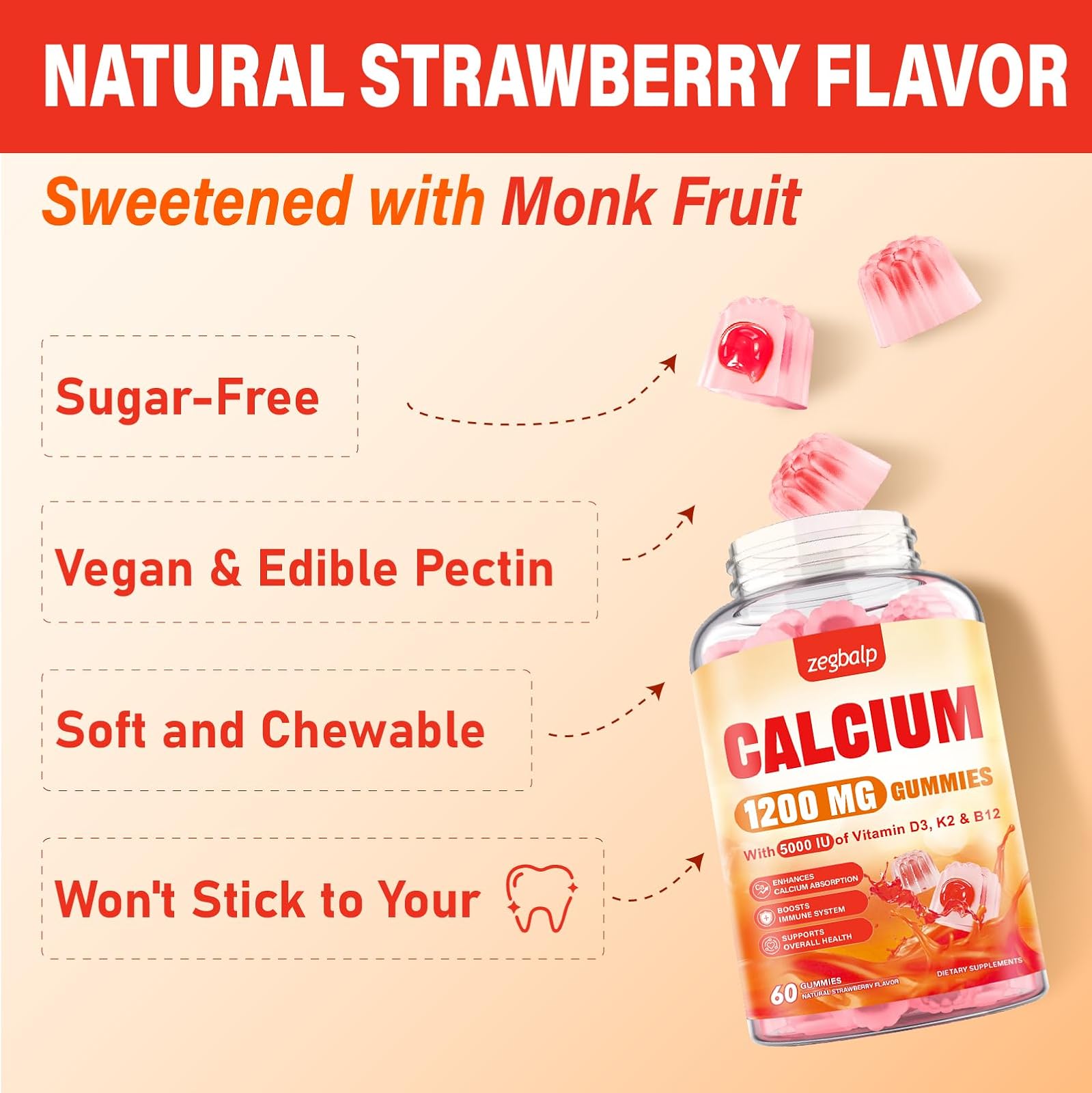 delicious calcium and vitamin D3
