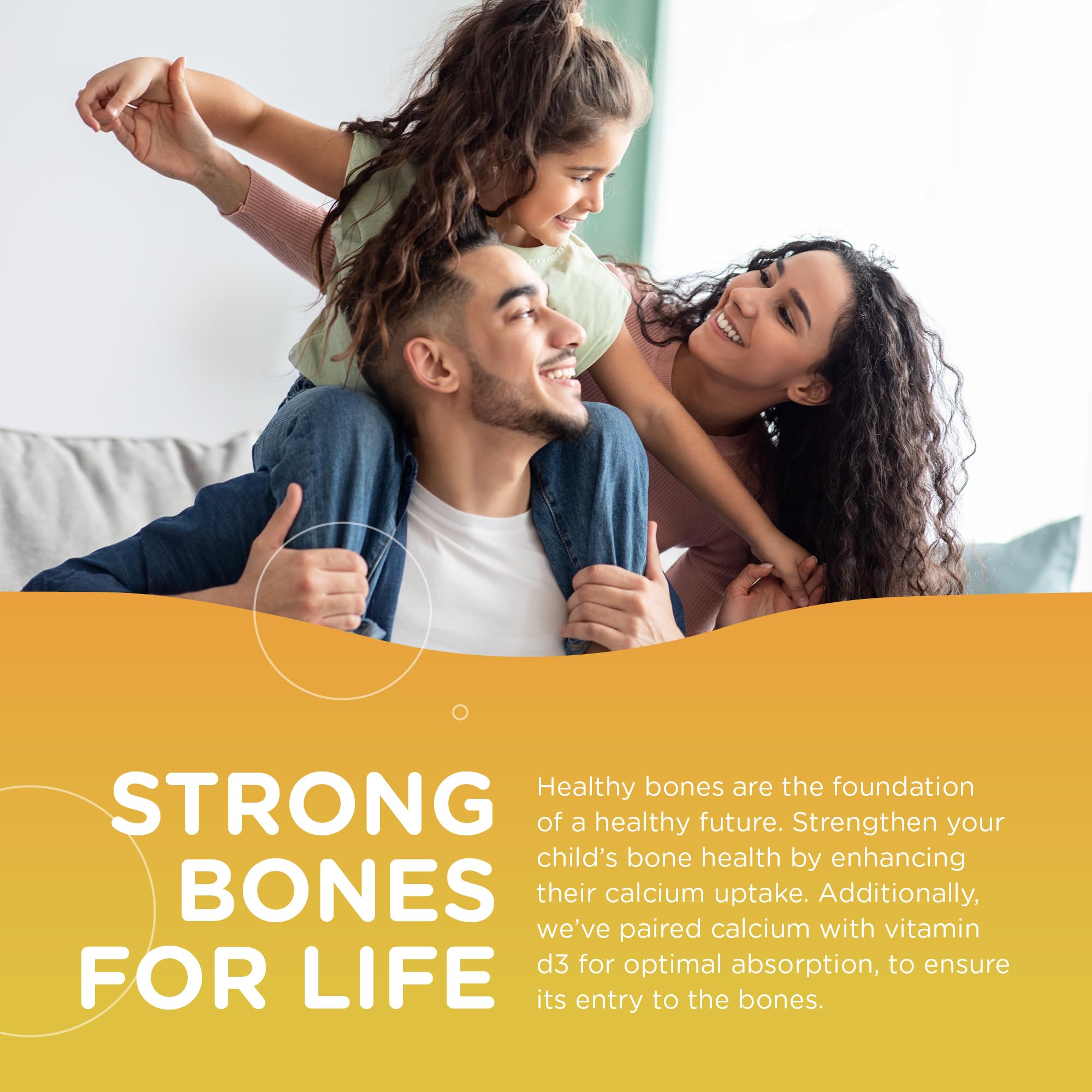Delicious calcium chewables for kids