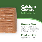 Delicious calcium chews for daily intake