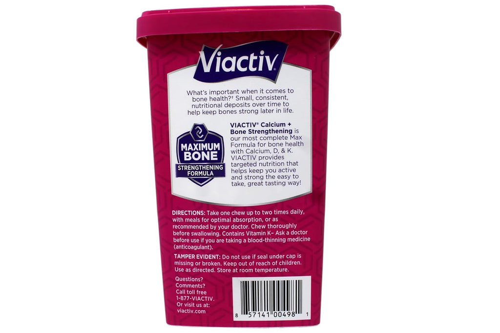Delicious calcium citrate chews for daily intake