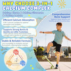 Delicious calcium citrate gummies for children
