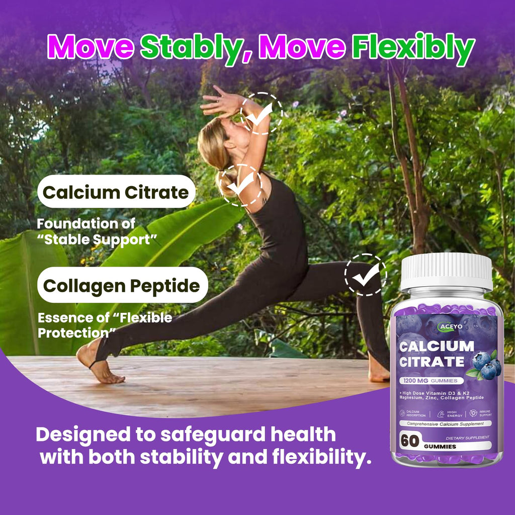 delicious calcium citrate gummies for kids