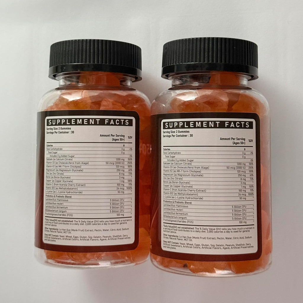 Delicious calcium citrate gummies