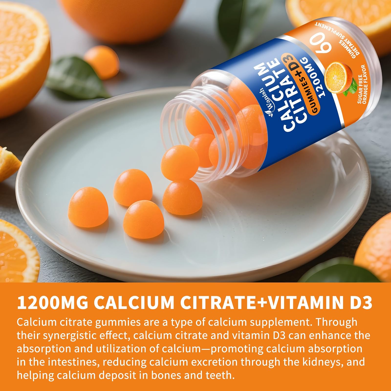 delicious calcium citrate gummy vitamins
