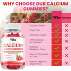 Delicious calcium gummies for adults