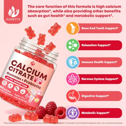 delicious calcium gummies for adults