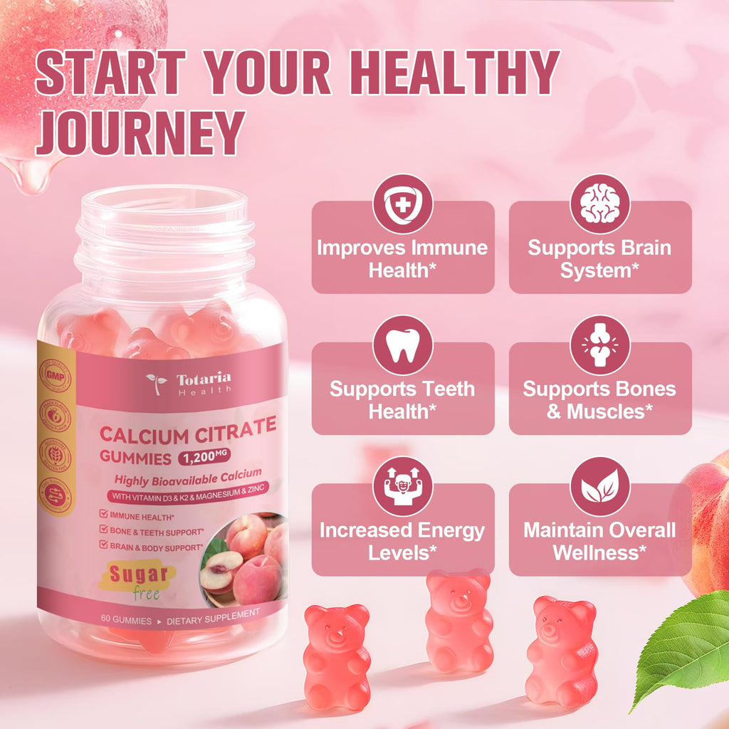delicious calcium gummies for adults