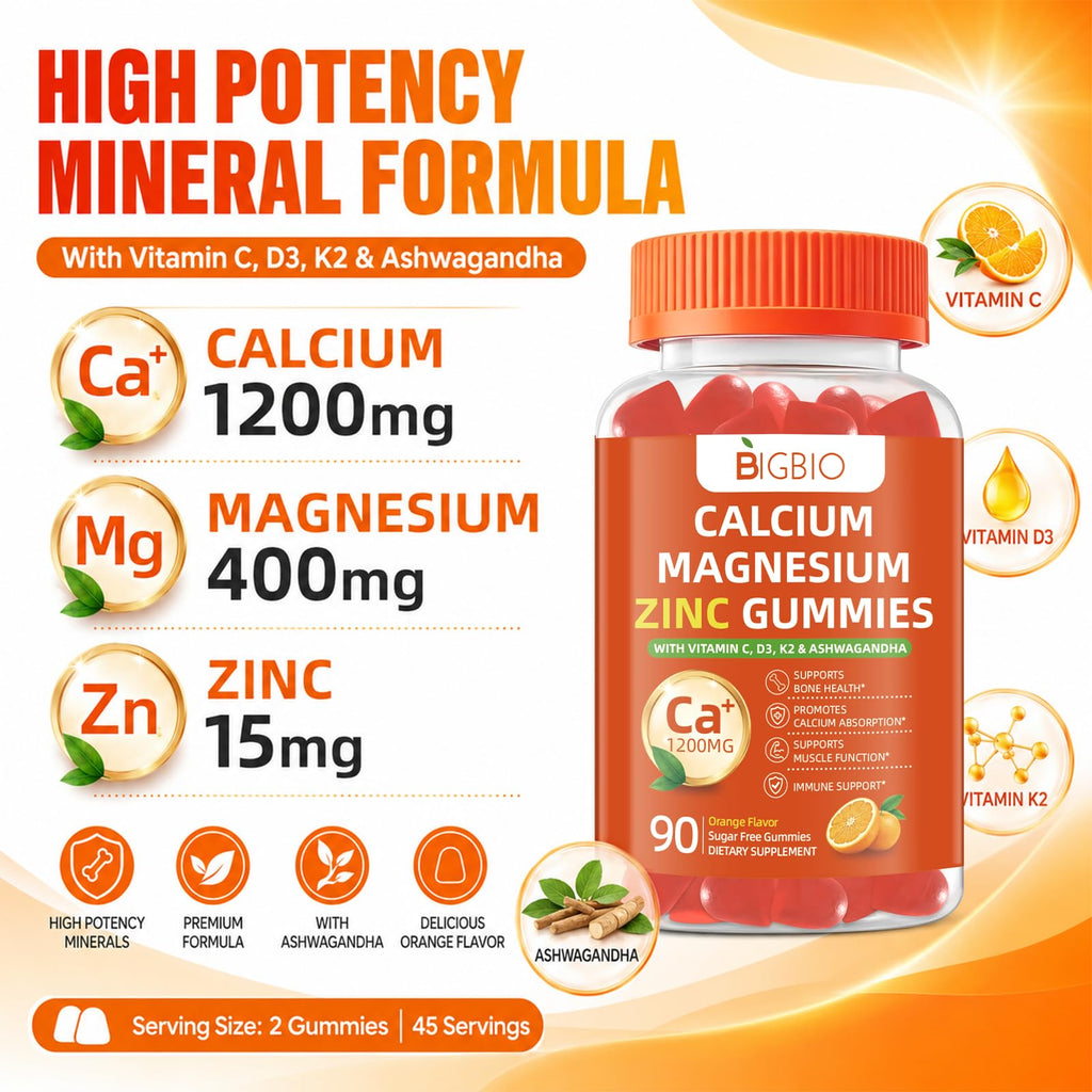 delicious calcium gummies for bone health