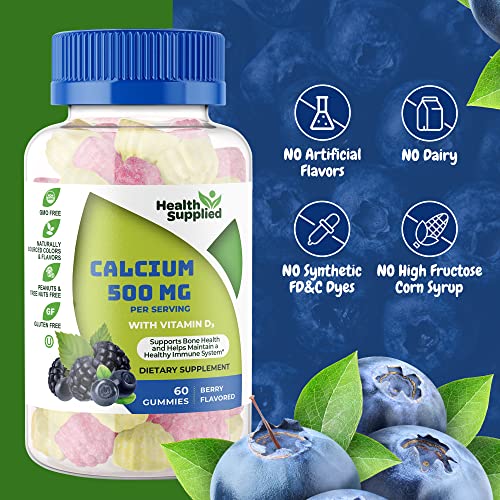 Delicious calcium gummies for daily health