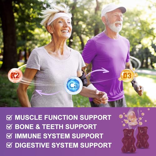 Delicious calcium gummies for daily health