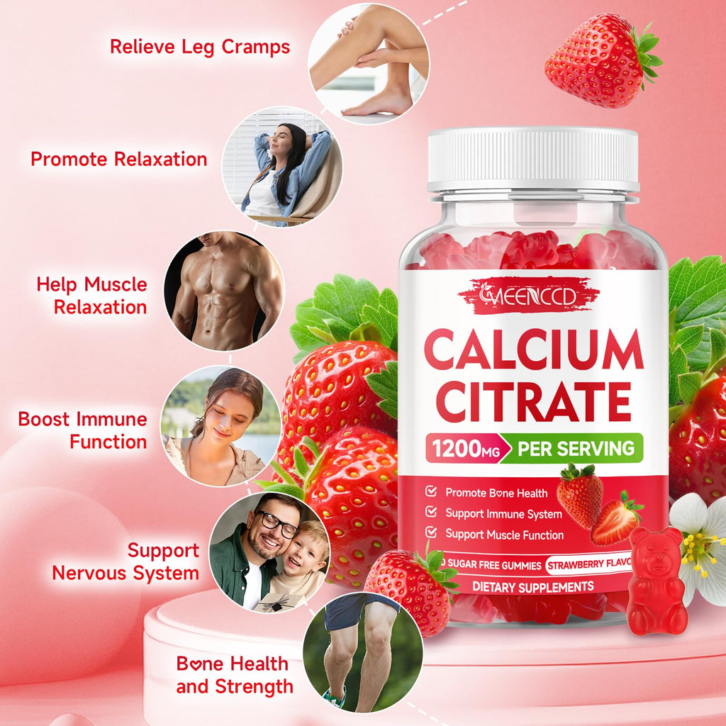 delicious calcium gummies for daily health