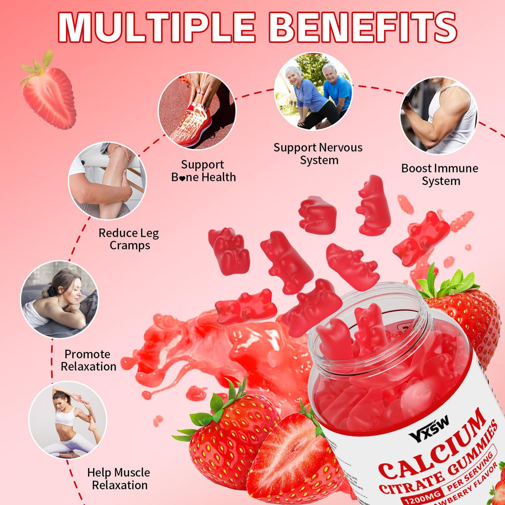 delicious calcium gummies for daily intake