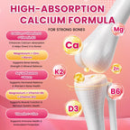 Delicious calcium gummies for daily intake