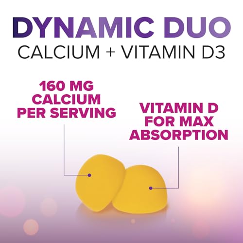 Delicious calcium gummies for daily nutrition