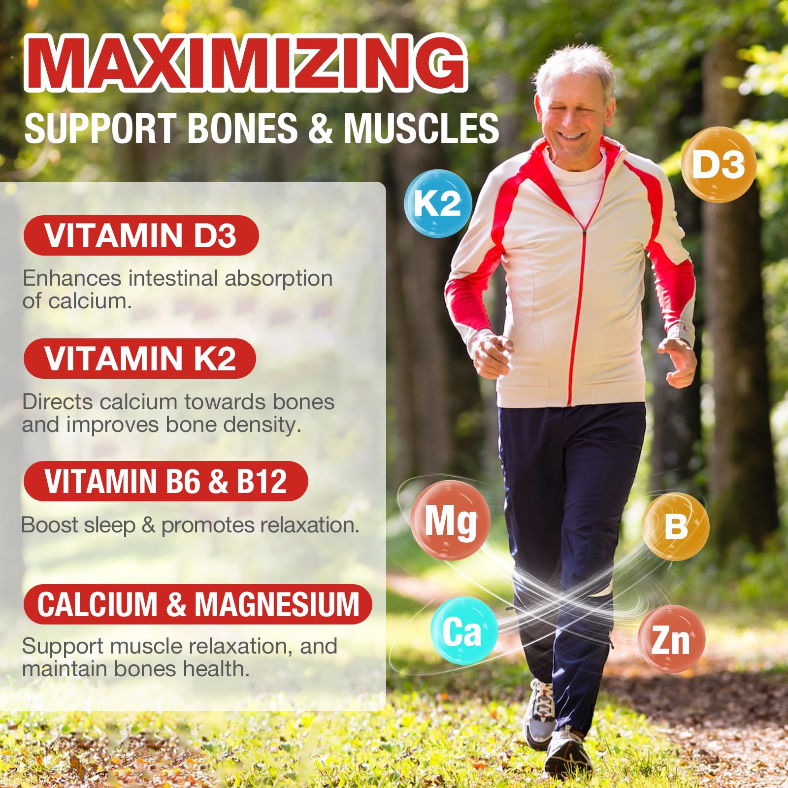 Delicious calcium gummies for easy supplementation
