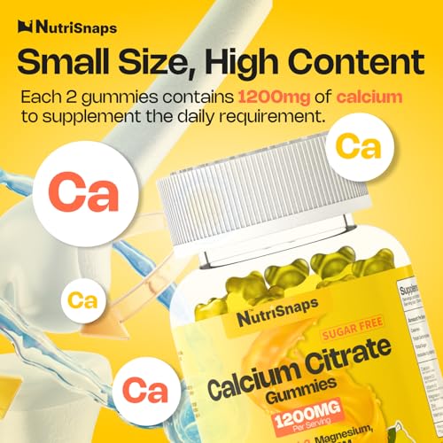 Delicious calcium gummies for everyday use