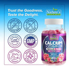 Delicious calcium gummies for kids and adults