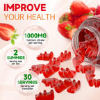 delicious calcium gummies for kids and adults