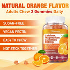 Delicious calcium gummies for kids and adults