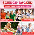 Delicious calcium gummies for kids and adults