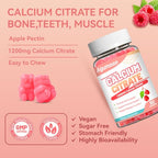 delicious calcium gummies for kids and adults