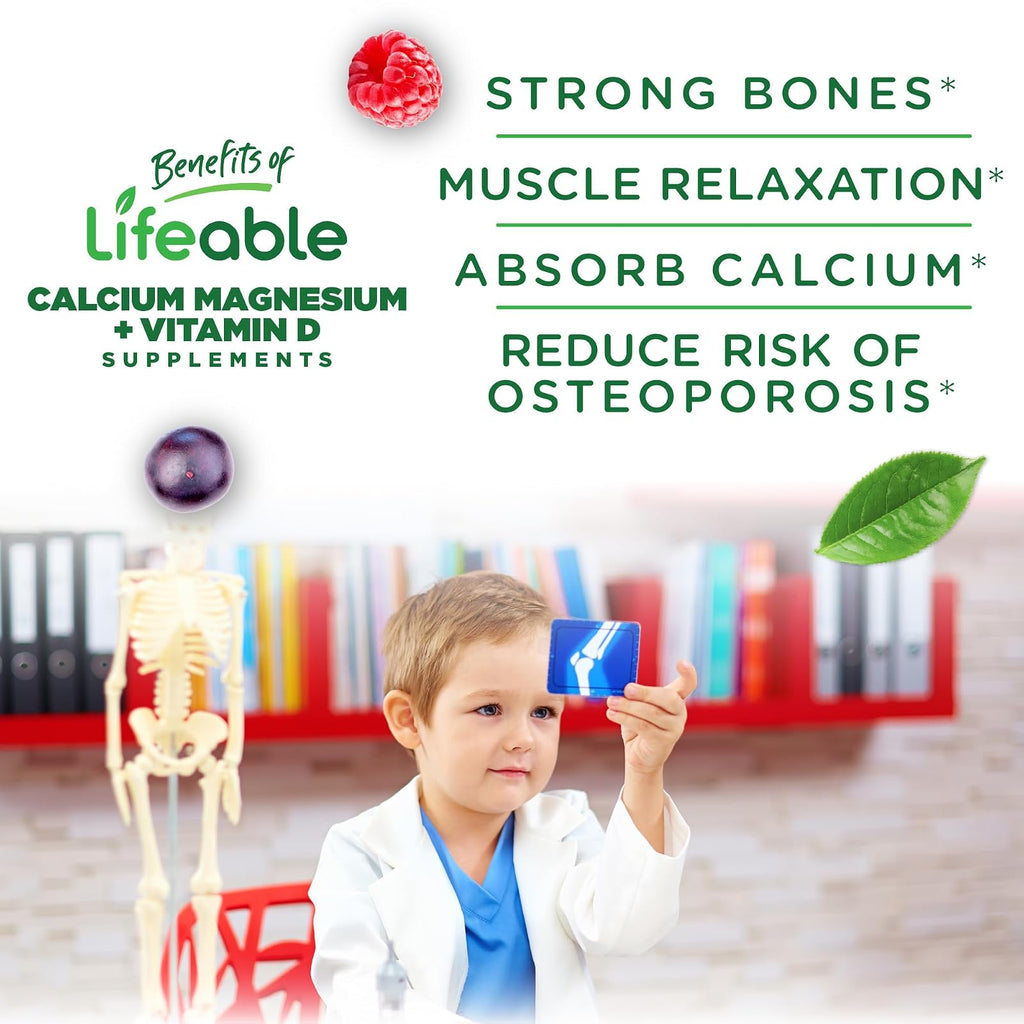 Delicious calcium gummies for kids' daily nutrition