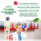 Delicious calcium gummies for kids' daily nutrition