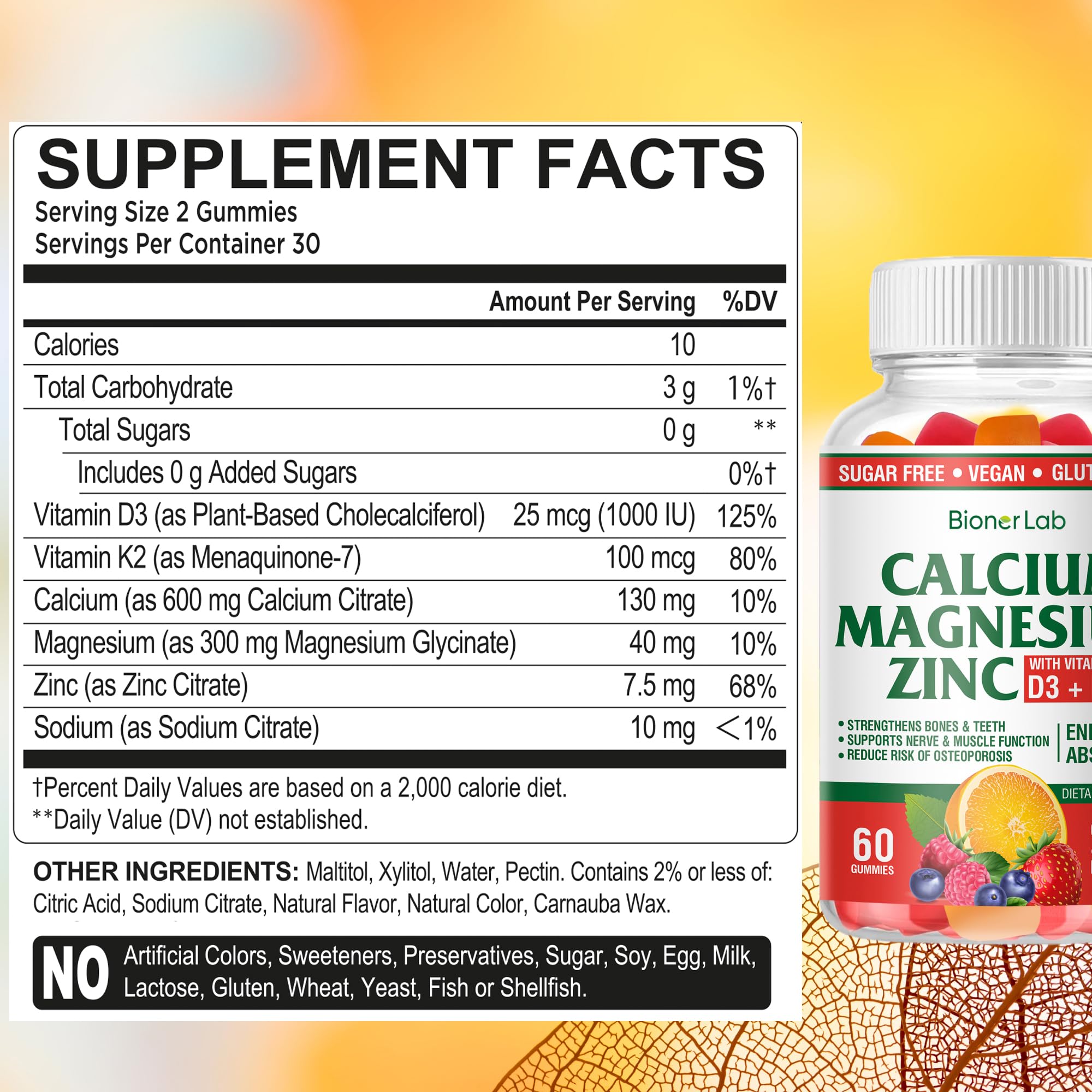 delicious calcium gummies for kids