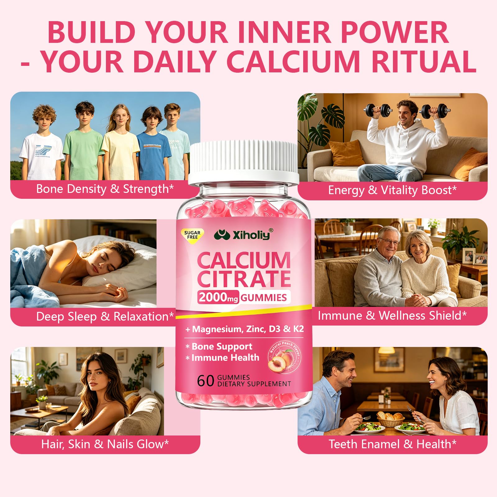 delicious calcium gummies for strong bones