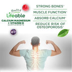 Delicious calcium magnesium gummies for daily health