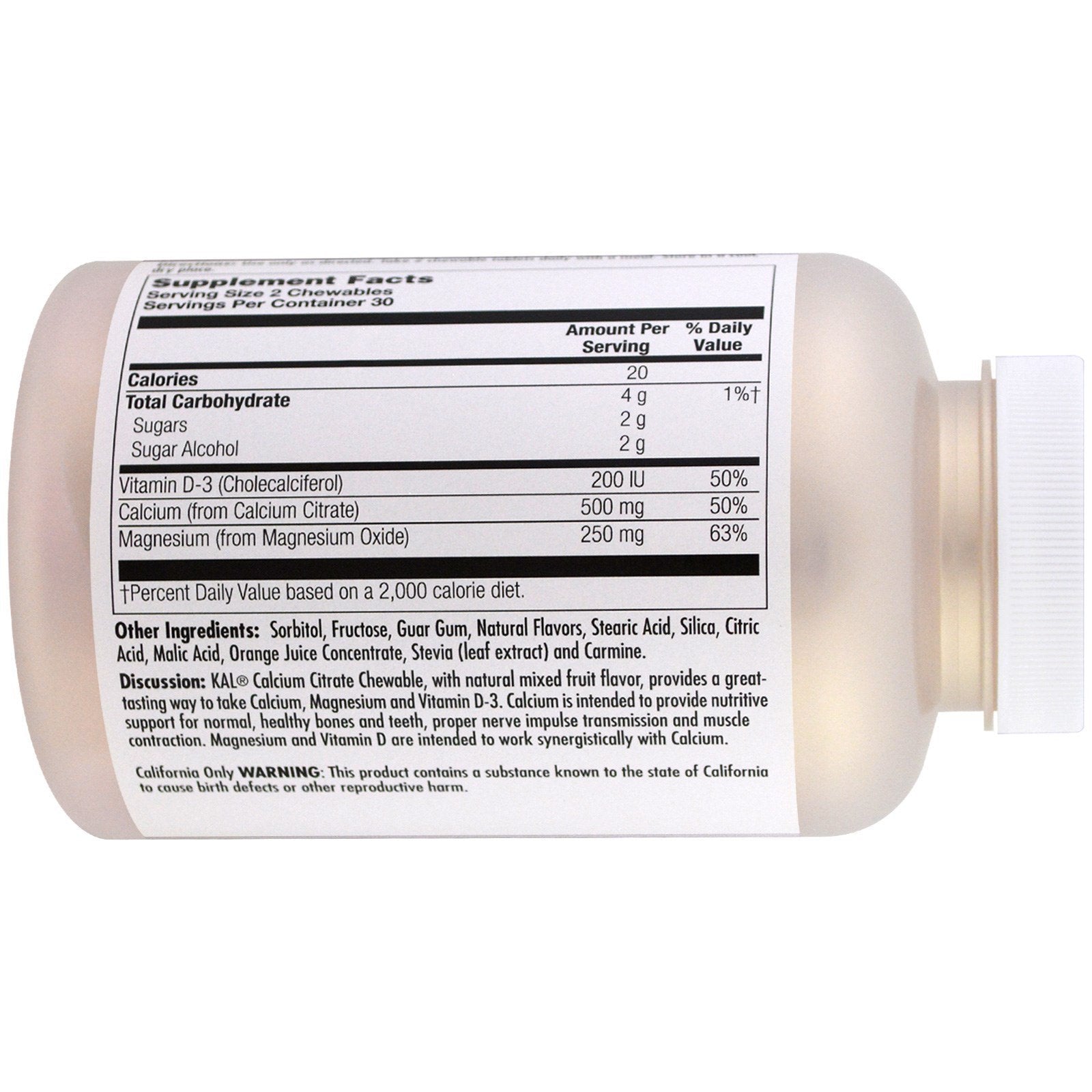 Delicious calcium supplement for better absorption
