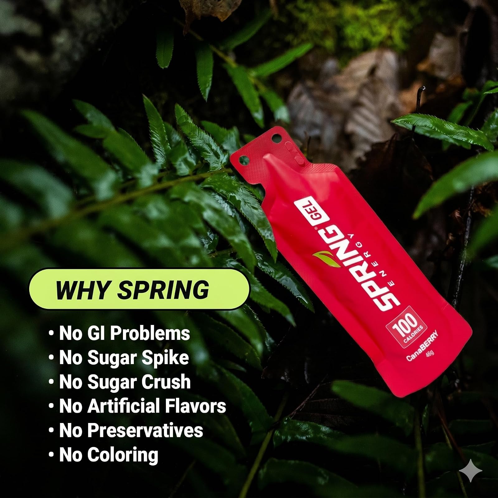 delicious Canaberry energy gel
